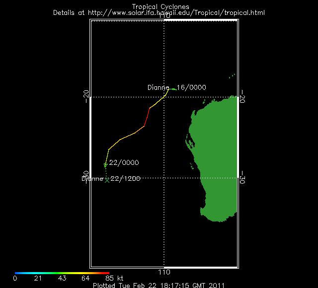 July 2010 to June 2011 Tropical Cyclones in the Southern Hemisphere ...