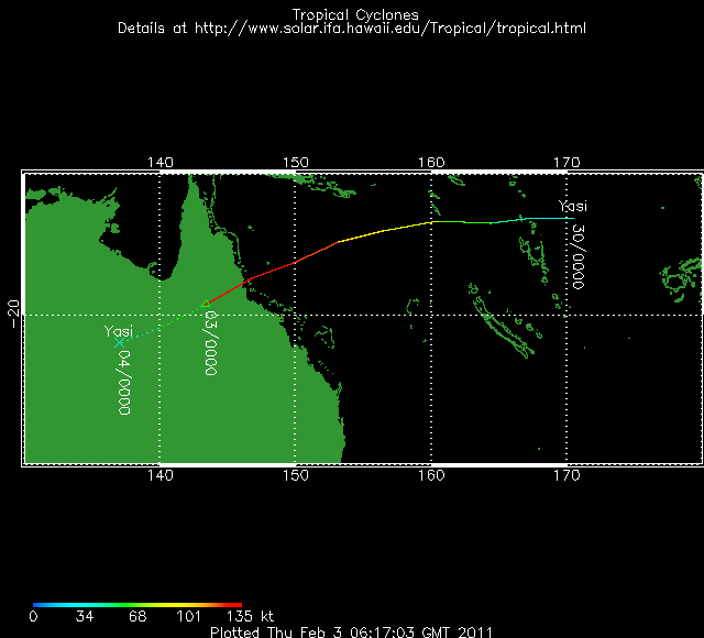 July 2010 to June 2011 Tropical Cyclones in the Southern Hemisphere ...